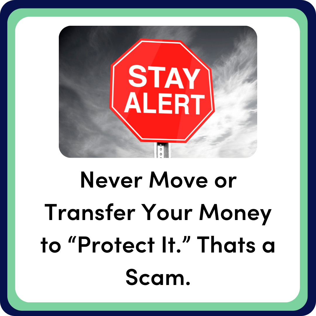 Transferring your money scam| Dirigo FCU | Better Banking | Maine